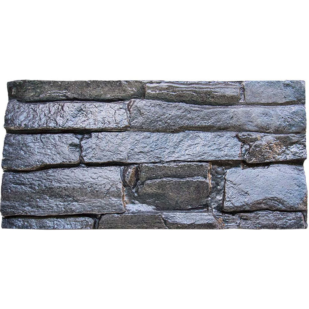Piedra Muro Negro 25cm x 50cm